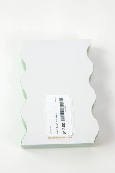 Wavy Daily Notepad, Sage – North & Main Clothing Company