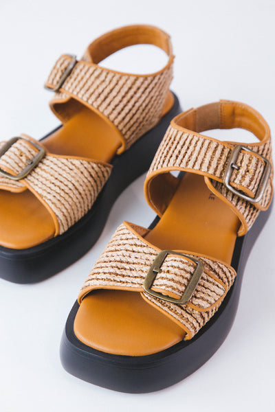 Mandi Weave Sandal, Natural | Free People – North & Main Clothing Company